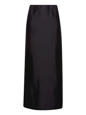 THE ROW Saul Maxi Skirt - Black