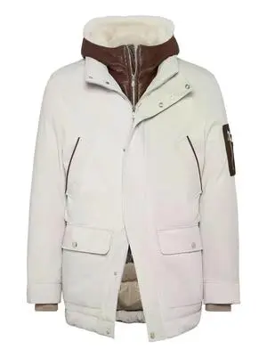 BRUNELLO CUCINELLI Double Closure Padded Jacket