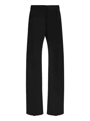 Brandon Maxwell Pleated Pocket Trousers - Black