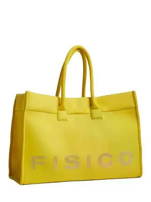 FISICO Crystal-Embellished Tote
