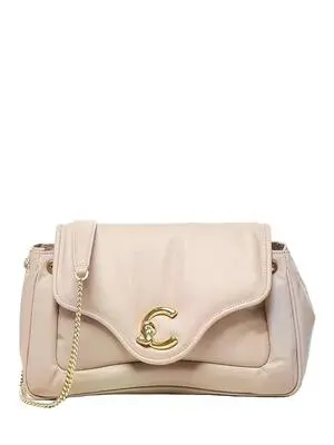 COCCINELLE Quilted Chain Shoulder Bag - Neutrals