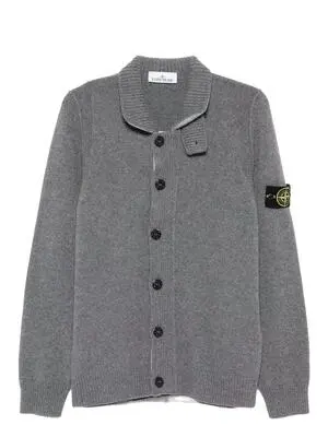 Stone Island Button-fastening Cardigan - Grey