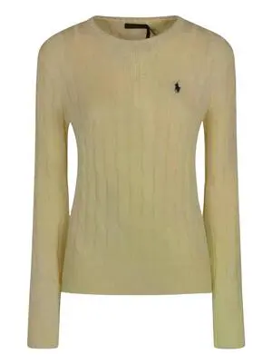 POLO RALPH LAUREN Polo Ralph Lauren Cable Knit Cotton Crewneck Jumper