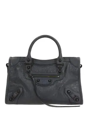 BALENCIAGA Le City Leather Tote Bag