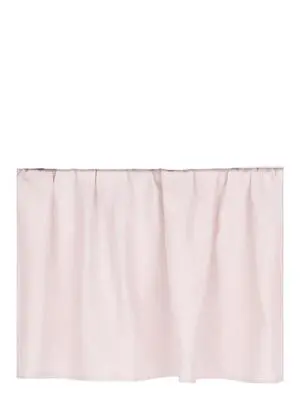 LAMBS & IVY Floral Garden Linen Shirred Crib Skirt - Pink