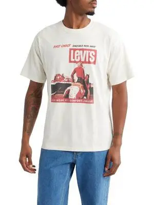 LEVI'S First Choice Graphic T-shirt - First Choice 1 Egret