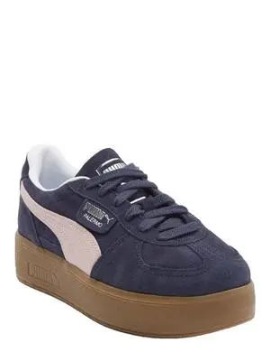 PUMA Palermo Elevata Platform Sneakers - New Navy/mauve Mist