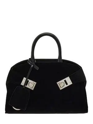 FERRAGAMO Hug Handbag Xs - Black