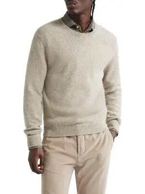 Massimo Alba Ares Crewneck Sweater - Light Grey