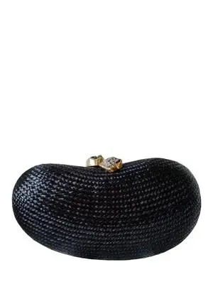 PATBO Bean Black Clutch