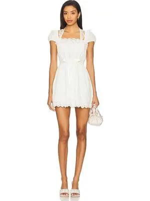 For Love & Lemons Sweet Summer Mini Dress - White