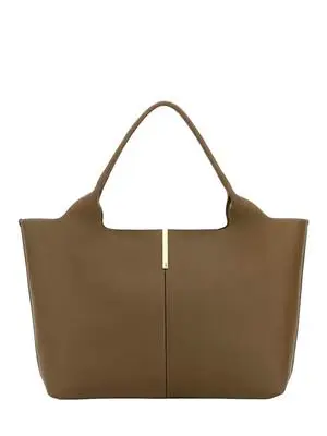 TOD'S Leather Top-handle Tote - Brown