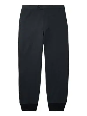 Visvim Bertone Tapered Cotton-twill Trousers - Blue
