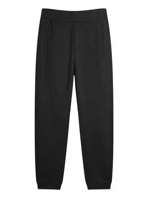 Moncler Cotton Fleece Sweatpants - Black