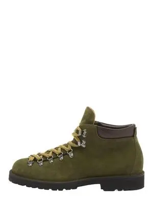 FRACAP M128 Commando Sole Scarponcino Boots - Olive Suede