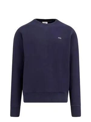 AUTRY Cotton Sweatshirt - Blue