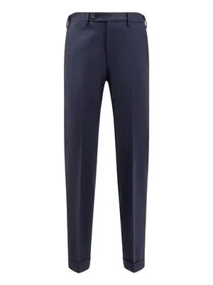PT TORINO Stretch Wool Trousers - Blue