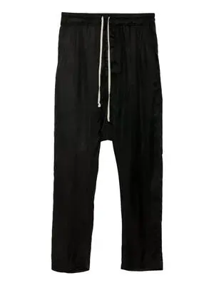 Rick Owens Drawstring Trousers - Black