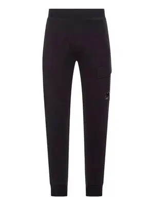 C.P. COMPANY Lens-pocket Cotton Track Pants - Black