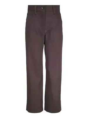 Brunello Cucinelli Pocketed Cotton Trousers - Brown