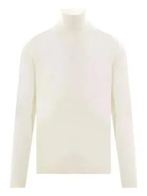 ROBERTO COLLINA Turtleneck Sweater - White
