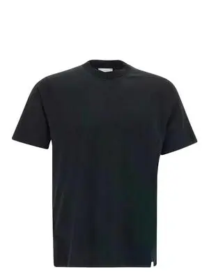 DIKTAT Ribbed-neck T-shirt - Black