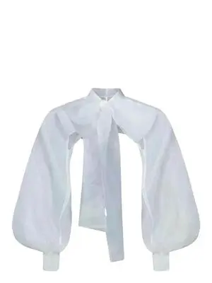 ROOM76 Organza Blouse - White