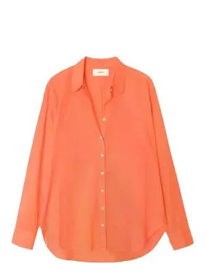Xirena Long-sleeve Button-fastening Shirt - Orange