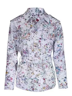 Libertine Floral-print Jacket - White