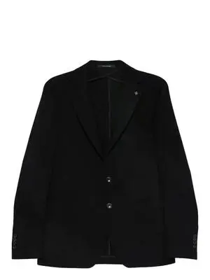 Tagliatore Three-button Wool Blazer - Blue
