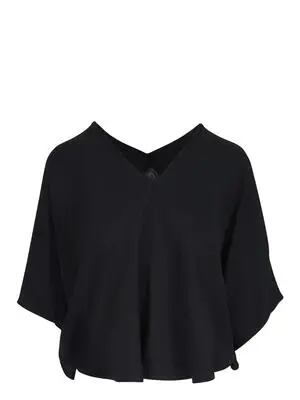Zero + Maria Cornejo Circle Blouse - Black