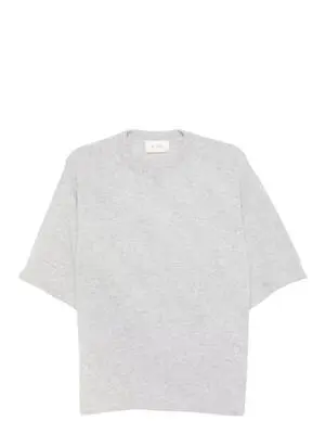 ST. AGNI Cashmere T-shirt - Grey
