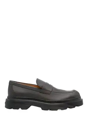 TOD'S Penny-slot Chunky Loafers - Black