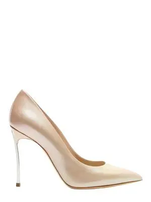 Casadei 100mm Blade Pointed-toe Pumps - Neutrals