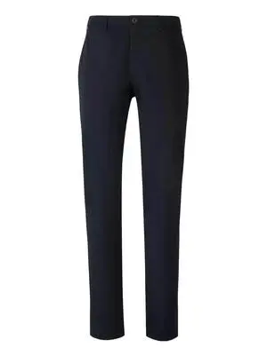 Canali Button-fly Trousers - Blue