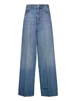 Stella McCartney Logo-patch Jeans - Blue