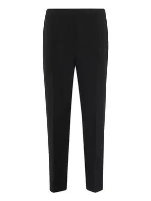 Theory Elasticated-waist Trousers - Black