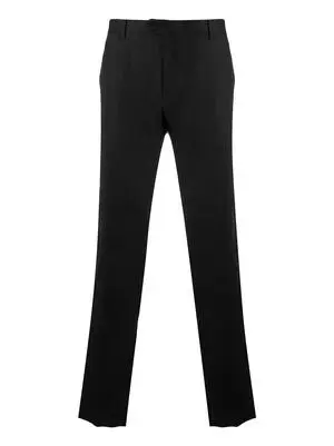 BILLIONAIRE Embroidered Crest Tailored Trousers - Black