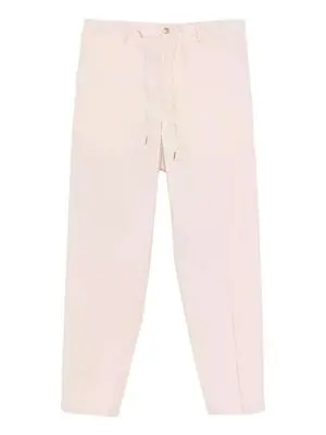 BRIGLIA 1949 Drawstring Cuffed Trousers - Pink