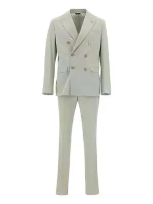 MANUEL RITZ Double-breasted Suit - Grey