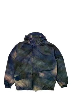 WELTER SHELTER Printed Hooded Jacket - Blue