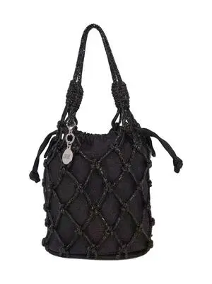 Judith Leiber Crystal-embellished Tote - Black