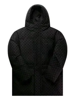 DAILY PAPER Monogram Hooded Jacket - Black
