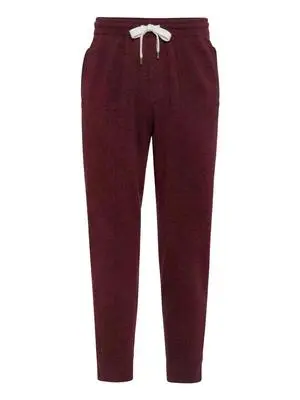 Brunello Cucinelli Drawstring Track Pants - Red