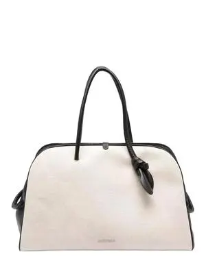 Jacquemus The Large Turismo Luggage Bag - Neutrals