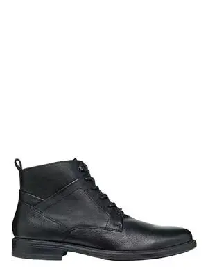 GEOX Terence Leather Lace-Up Boots