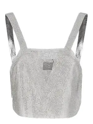 SANTA BRANDS Embellished Chainmail Top