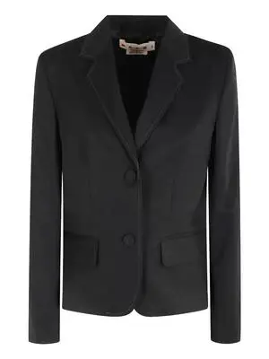 Marni Notched-lapel Two-button Jacket - Black