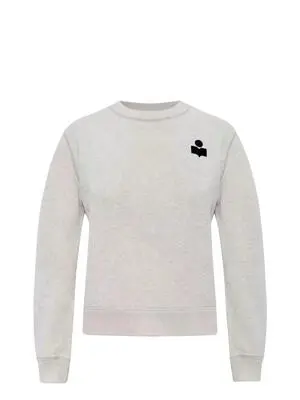 MARANT ETOILE Logo-embroidered Sweatshirt - Grey