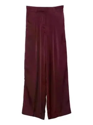 Ba&sh Pleated Front Trousers - Purple